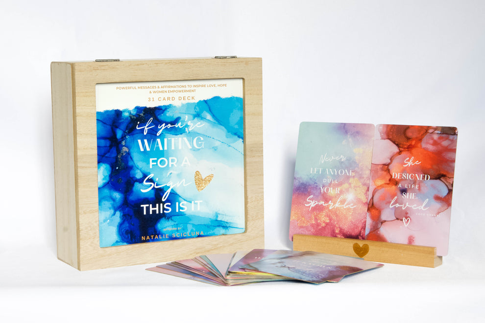 Warrior Woman Affirmation Card Boxed Set – Echo Rose Collective